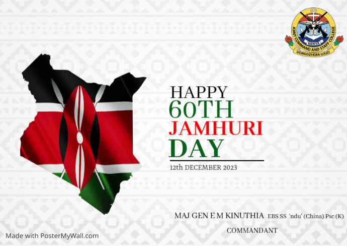 Happy Mashujaa Day Kenya | PosterMyWall