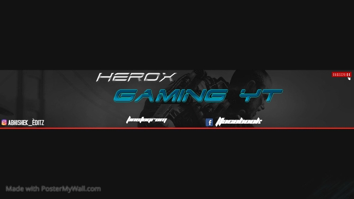 Copy of Copy of youtube banner by belkacem designer | PosterMyWall