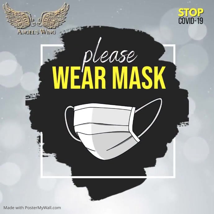 Copy of wear mask video, covid-19 video | PosterMyWall