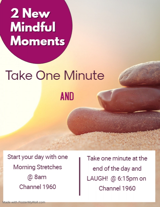 Mindful Minutes 4 | PosterMyWall