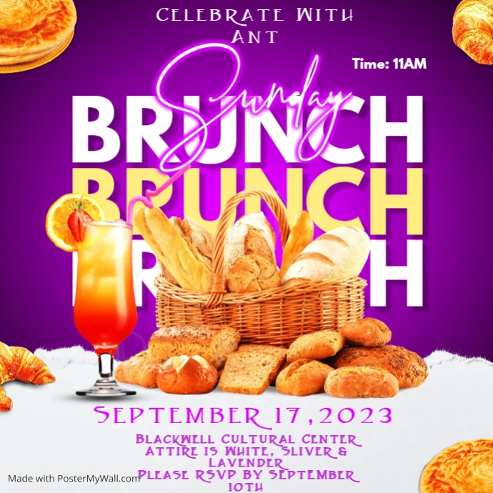 Sunday brunch flyer | PosterMyWall