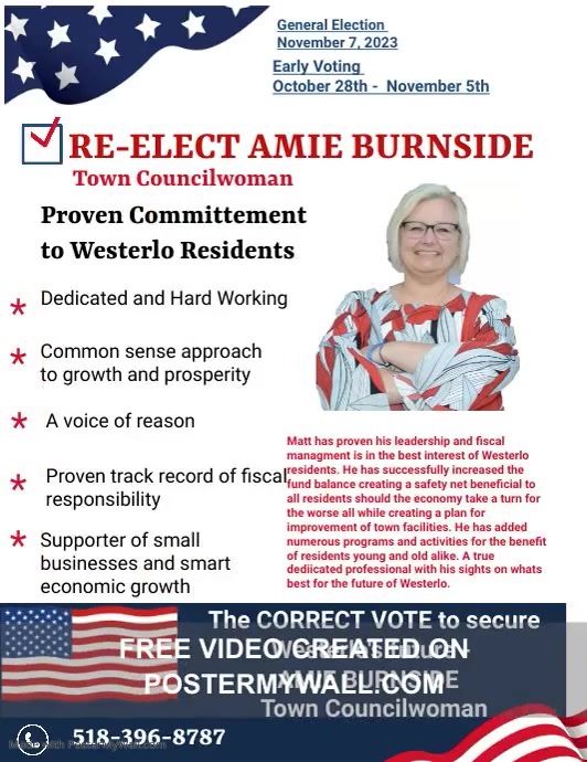 Election Campaign Flyer (1) | PosterMyWall