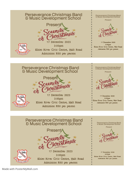 Country Music Concert Tickets Template | PosterMyWall