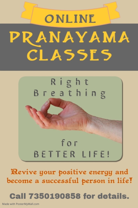 Yoga, Meditation Class Flyer | PosterMyWall