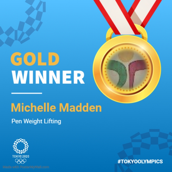 Copy of Olympic Winner Post | PosterMyWall