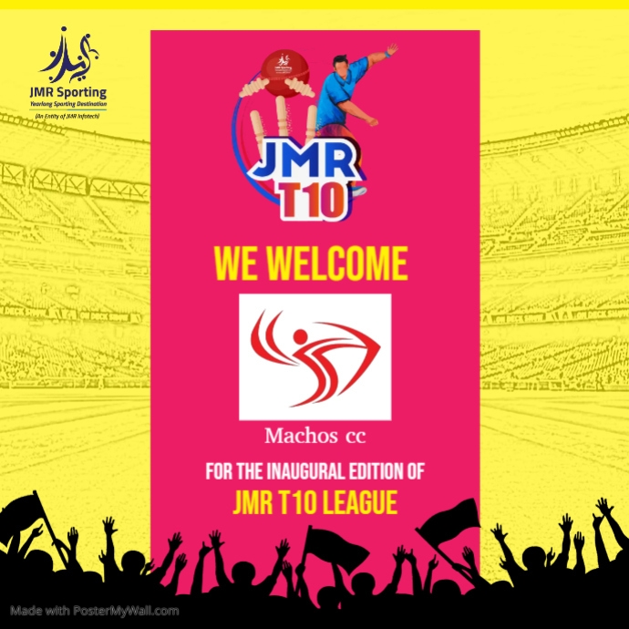 Cricket Match Schedules Template | PosterMyWall