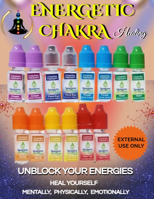 Copy of Chakra healing / training flyer design | PosterMyWall