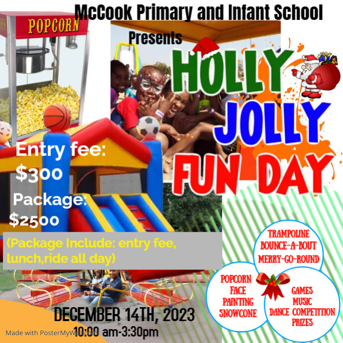 BACK 2 SCHOOL FUN DAY | PosterMyWall