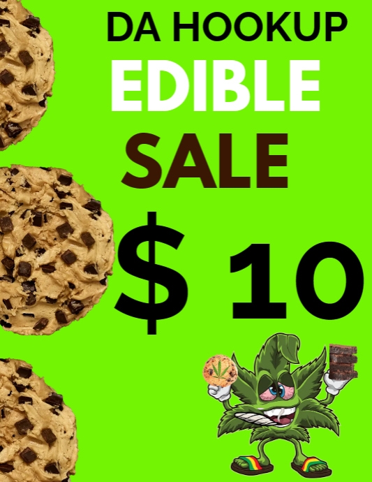 EDIBLE COOKIES | PosterMyWall