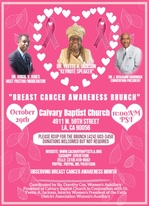 Final Breast Cancer Brunch 10/29/2022 (2) | PosterMyWall