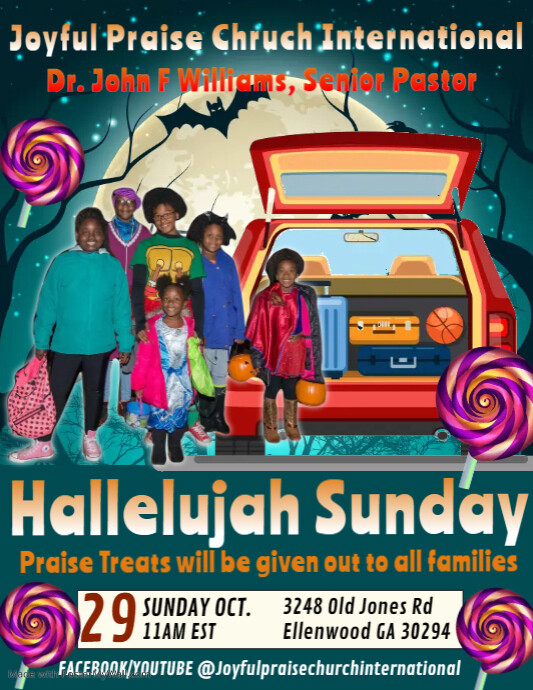 Copy of Halloween trunk or treat | PosterMyWall