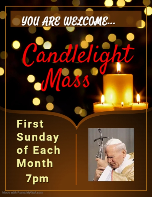 candle light services | PosterMyWall