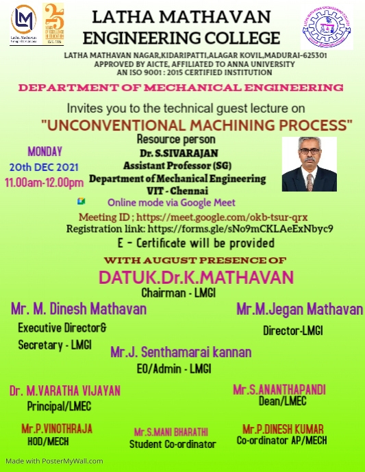 UCM GUEST LECTURE INVITATION | PosterMyWall