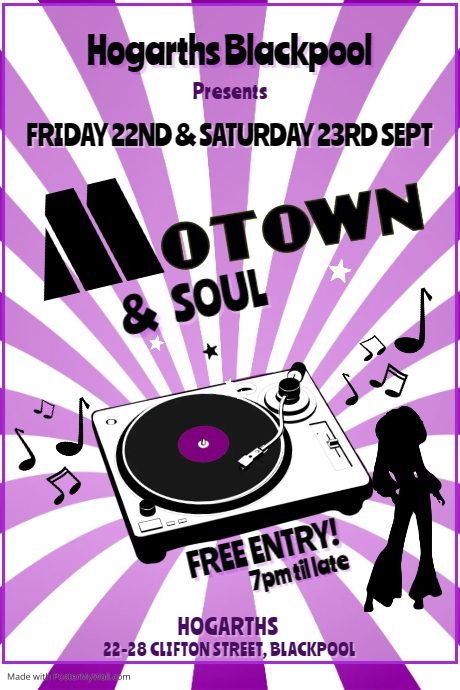 Motown/Soul Poster | PosterMyWall
