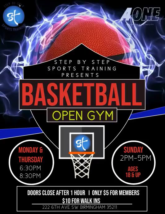 Fitness Center Grand Opening Flyer