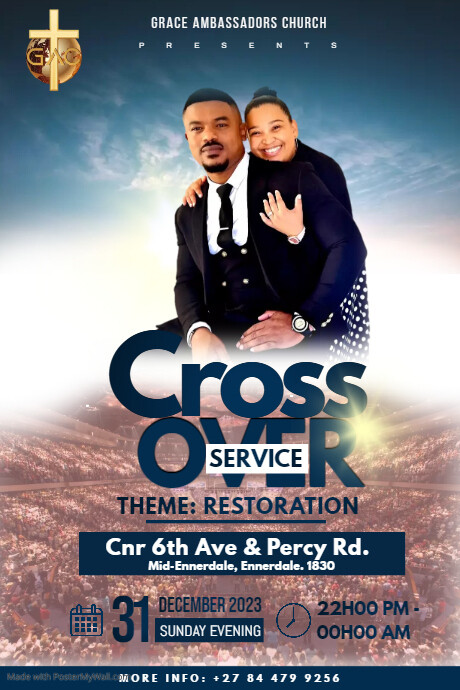 Cross Over Service (1) | PosterMyWall