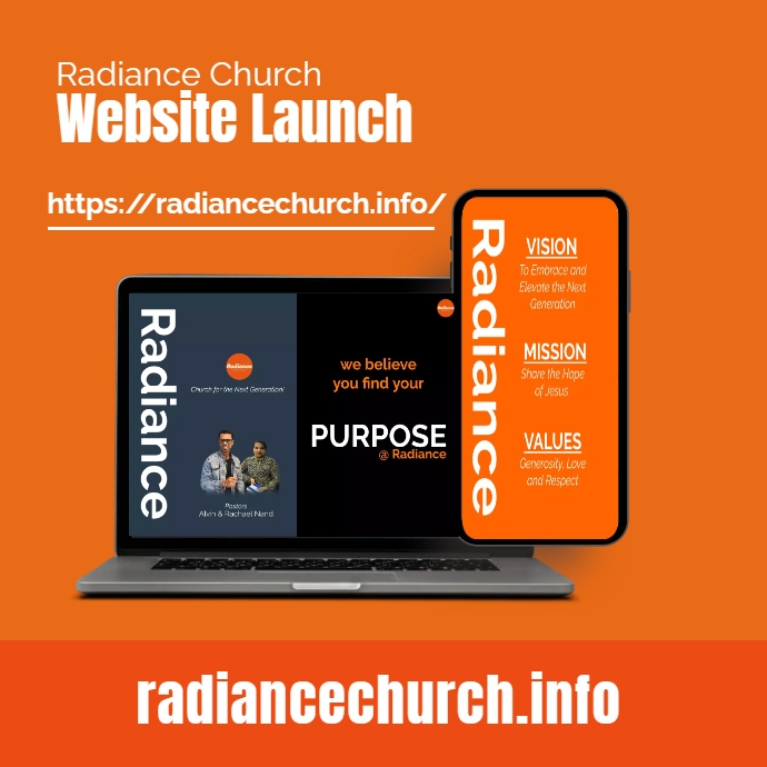 Copy of Minimalist Website Launch Computer Mockup Ins | PosterMyWall