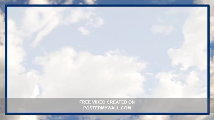 Copy of Blue Funeral Celebration of Life Display Post | PosterMyWall