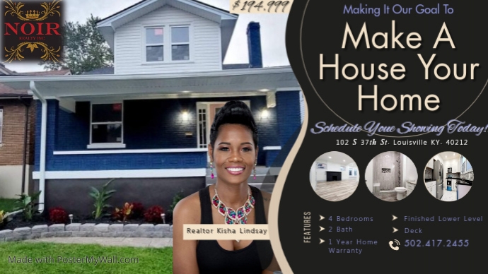 Copy of Real estate twitter banner post | PosterMyWall