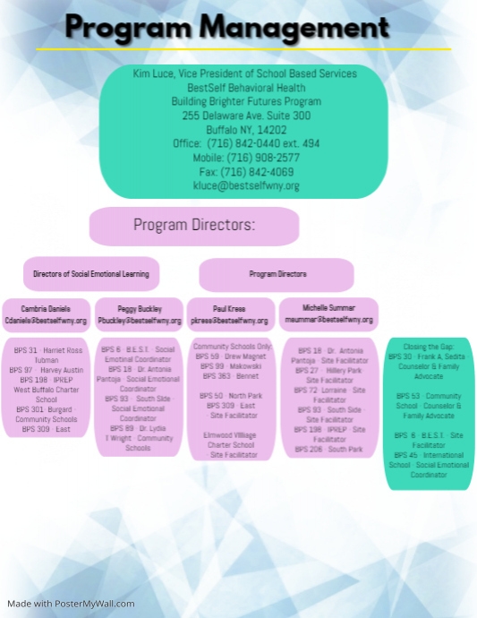 Copy of Program Management | PosterMyWall