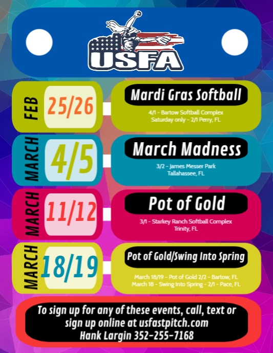 Upcoming Events March | PosterMyWall