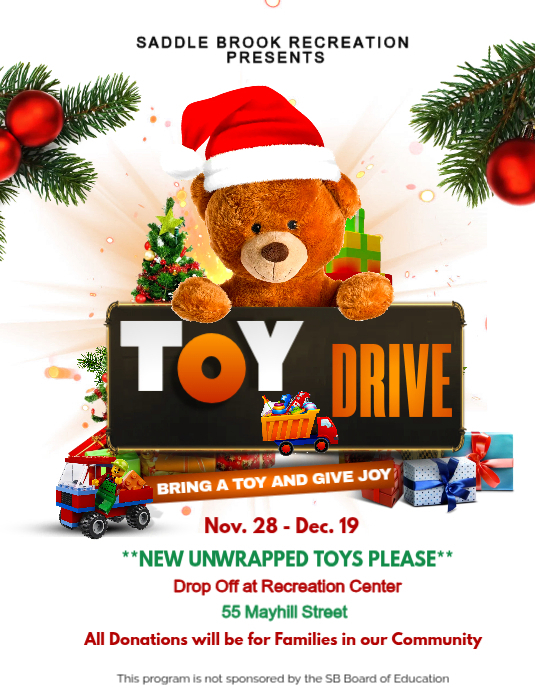toy drive | PosterMyWall
