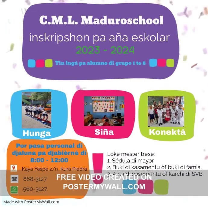 Virtual kids program | PosterMyWall