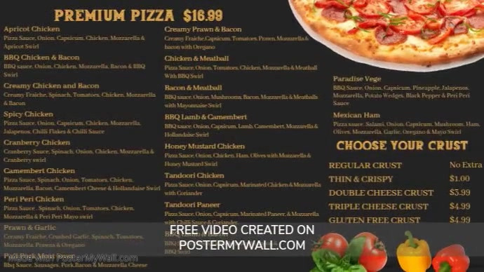 Tv Menu 1 | PosterMyWall