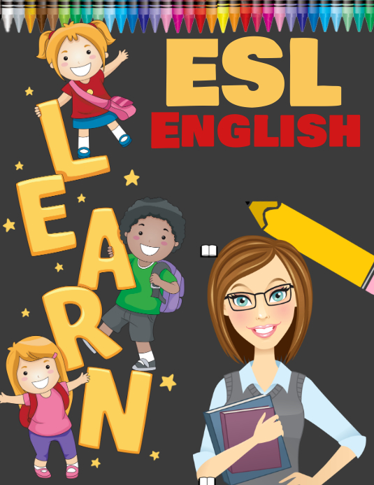ESL English Template | PosterMyWall