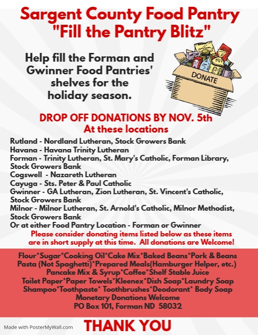 County Wide Food Blitz 2023 | PosterMyWall