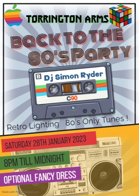 Retro Night | PosterMyWall