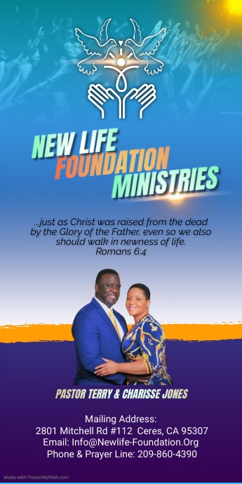 New Life Foundation Banner | PosterMyWall
