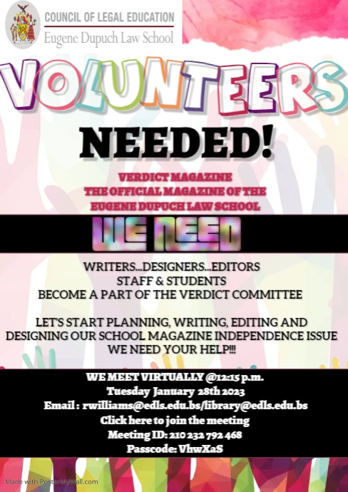 Volunteers Needed Flyer | PosterMyWall