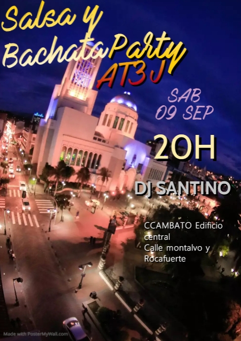 Salsa Night Party Event Latin Dance | PosterMyWall