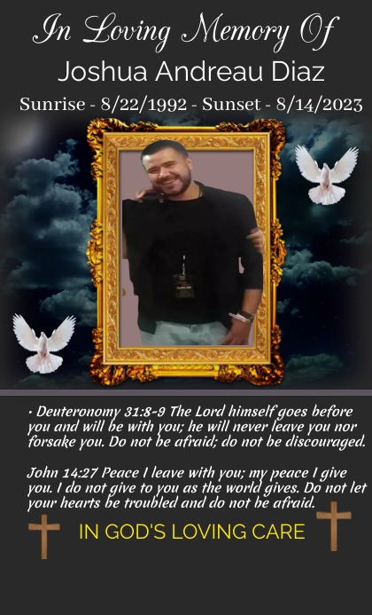 In loving Memory flyer | PosterMyWall