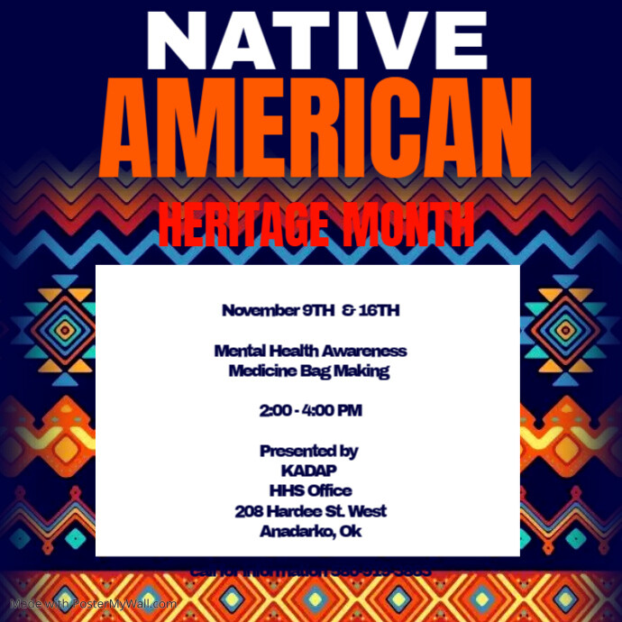 Copy of National Native American Heritage Month (1) | PosterMyWall