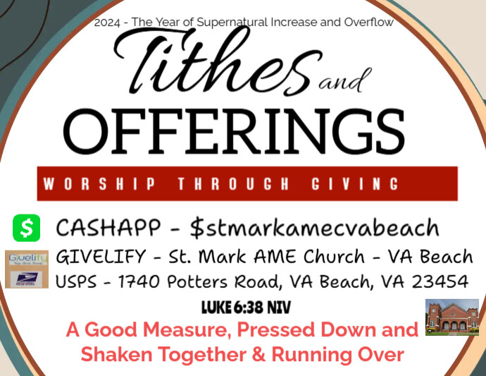 Tithes and Offerings | PosterMyWall