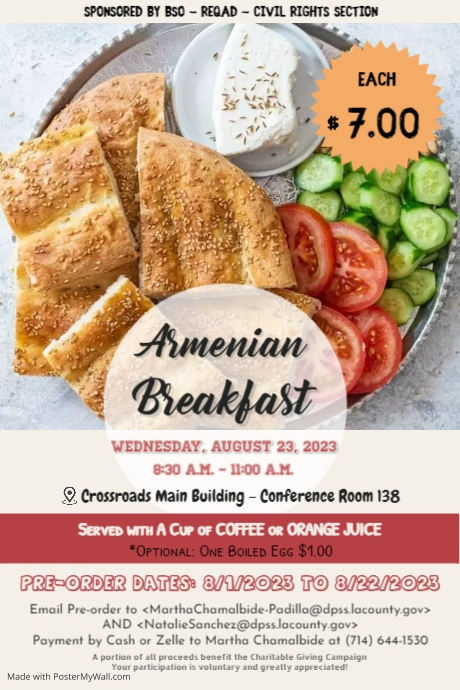 Breakfast Flyer (1) | PosterMyWall