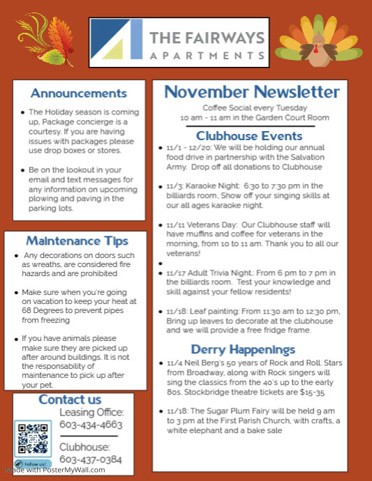 November Newsletter | PosterMyWall