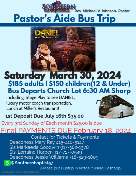 One day bus trip flyer (1) | PosterMyWall