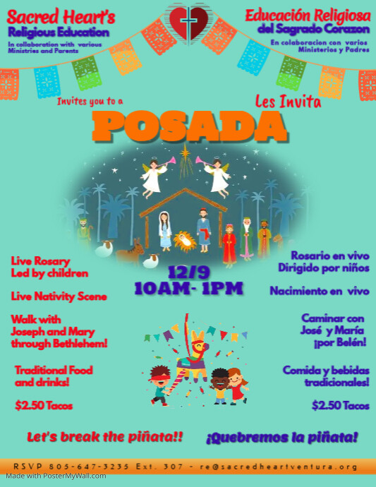 Posada Dec 9 | PosterMyWall