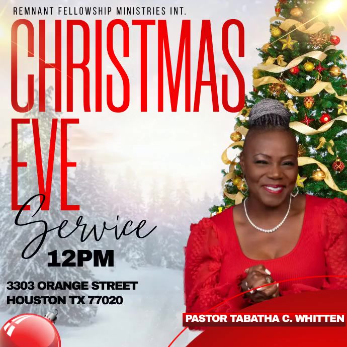 Christmas church flyer | PosterMyWall
