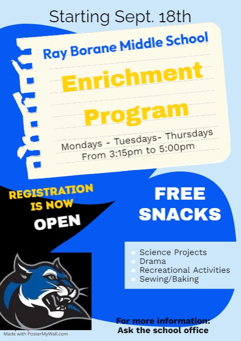 After school Program Flyer Template | PosterMyWall