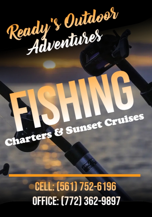 Copy of Fishing | PosterMyWall