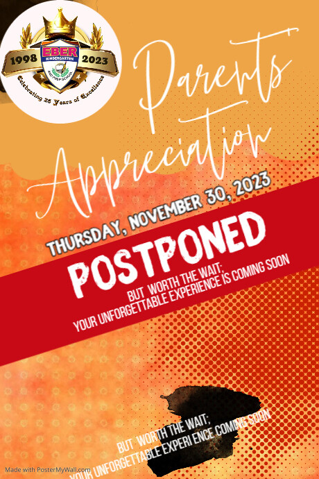 Copy of Art Exhibition Canceled Flyer | PosterMyWall