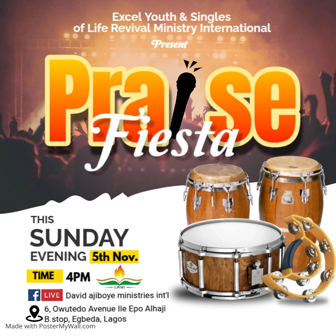 Praise concert | PosterMyWall