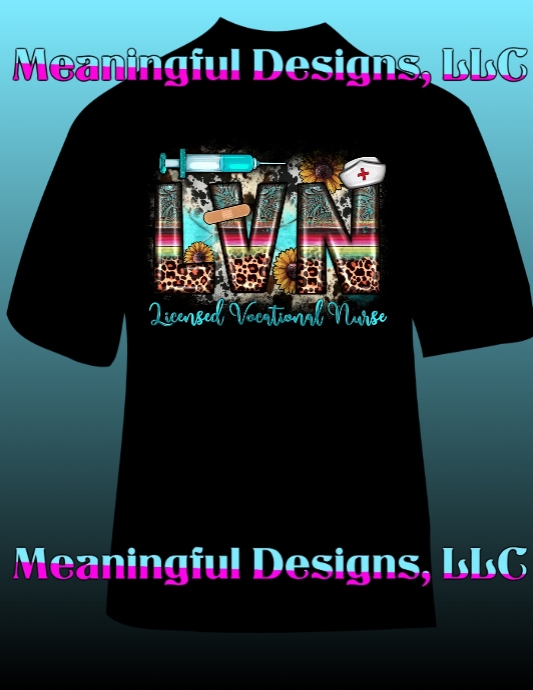 Copy of LVN BLACK SHIRT MOCKUP | PosterMyWall
