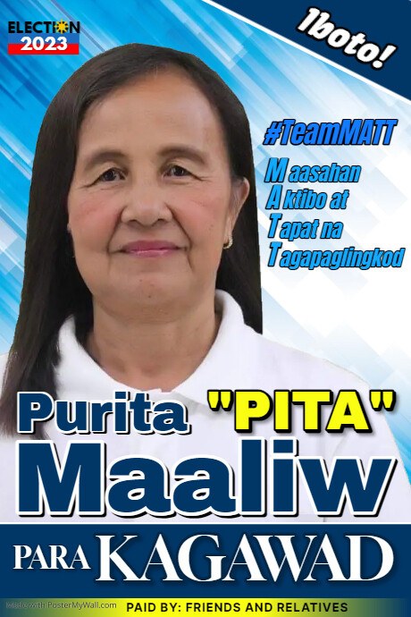 Barangay Election Template | PosterMyWall