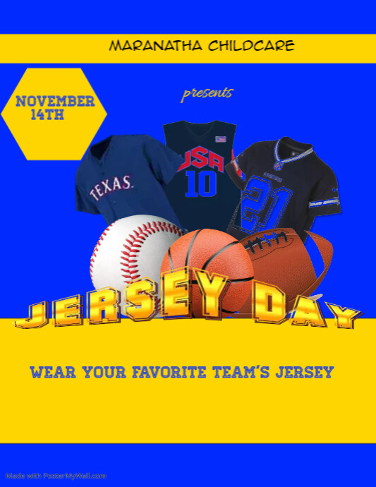 Jersey Day 2020 | PosterMyWall