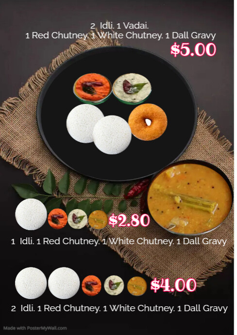 Idli day | PosterMyWall